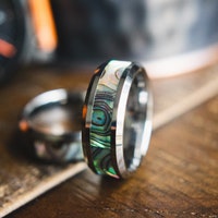 Abalone Ring - Etsy