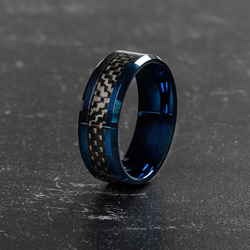 Carbon Fibre Men Band - Etsy