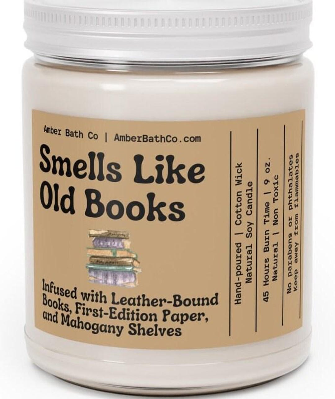 Smells Like Old Books Candle - Etsy