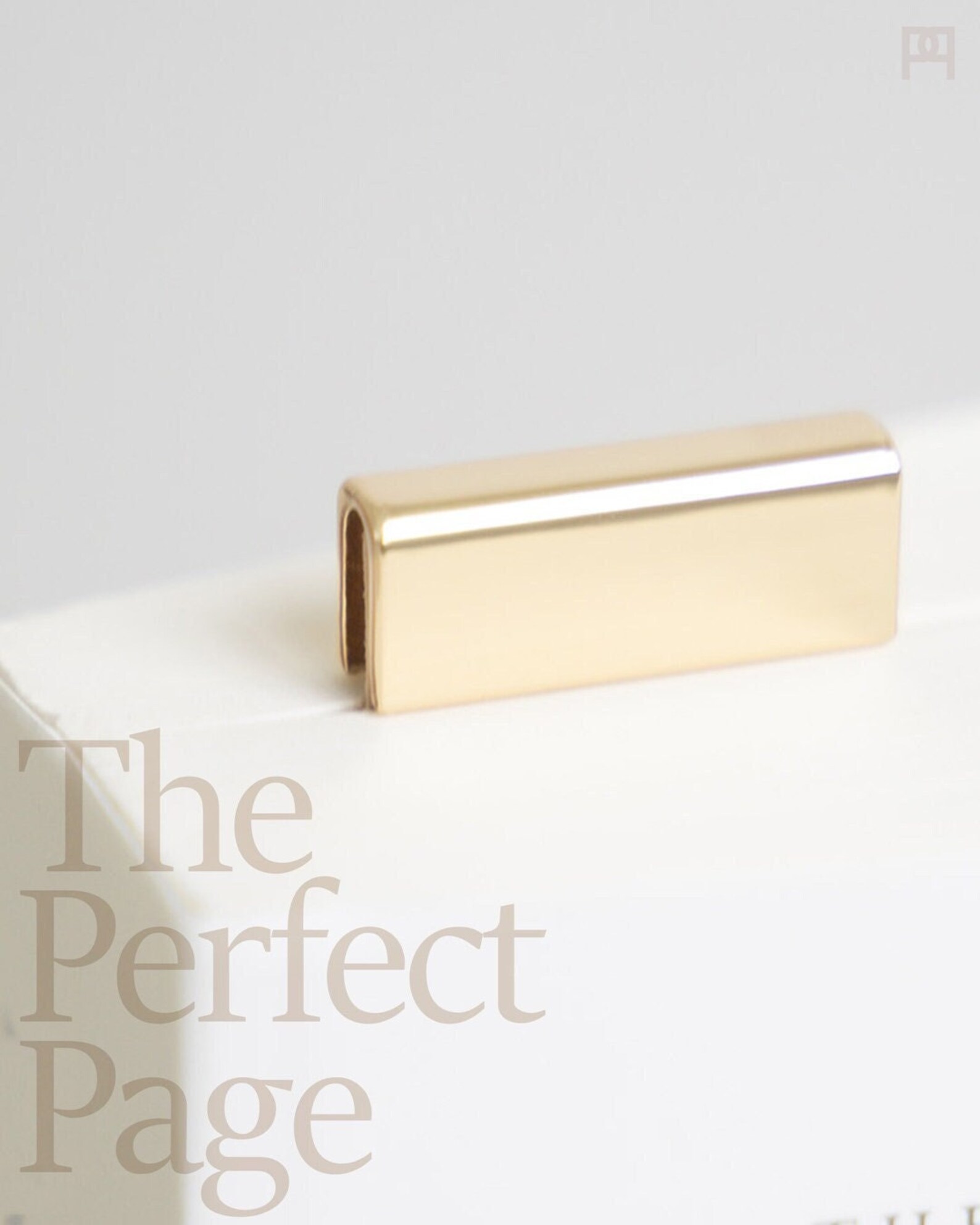 Metal Bookmark Made With Rare Shell Cordovan Leather. Great Bookshelf ...