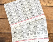 52 Week Savings Challenge Planner Stickers - Etsy