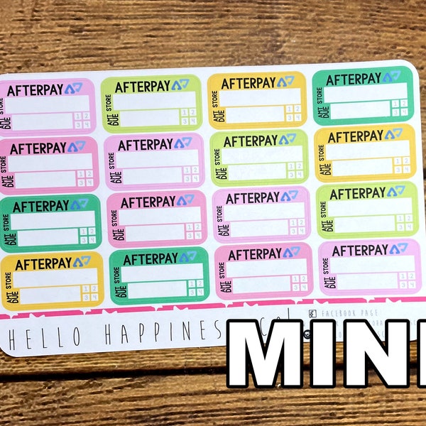 Bill Pay Stickers - Etsy