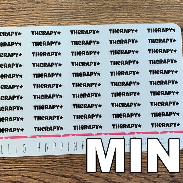 Typography Stickers - Etsy