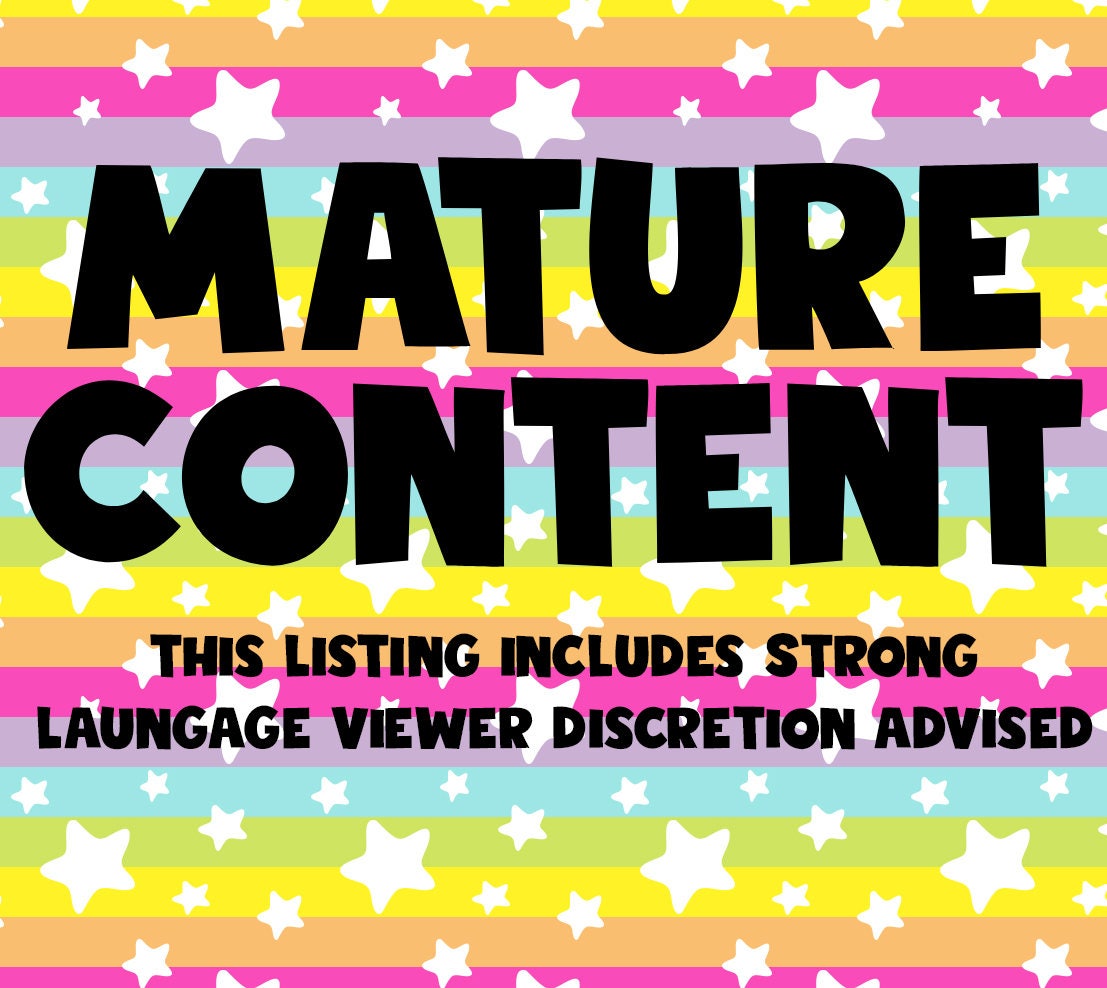 Swear Words and Insults Planner Stickers | Etsy