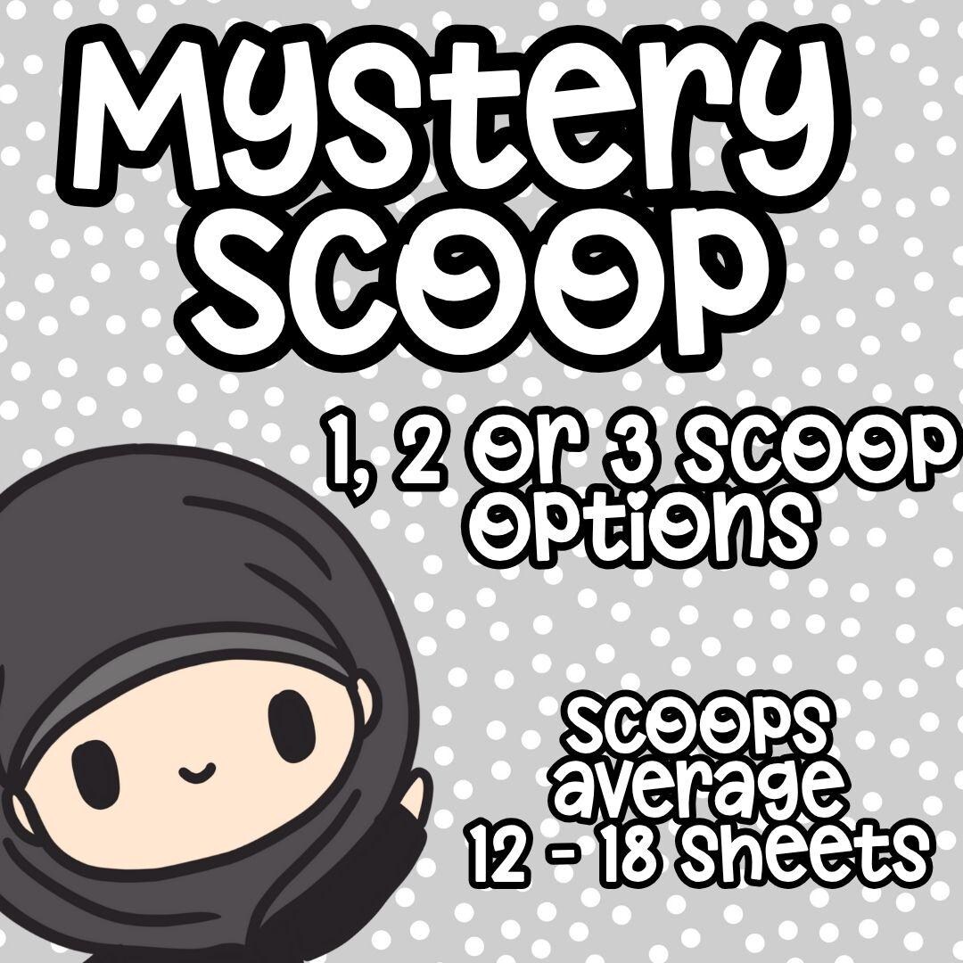 Planner Sticker Sheet Scoop - 1, 2, or 3 Scoops! - Planner Stickers ...
