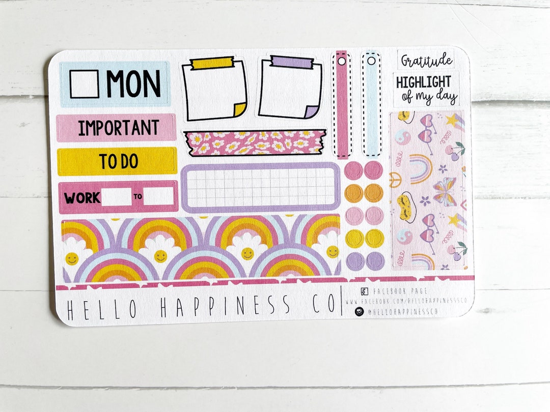 Hobonichi Techo A6 Daily Kit - Y2K - You Choose the Day or Leave Blank ...