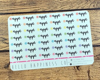 Printable Digital Doctor Appointment Planner Stickers for - Etsy