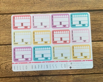 Daily Color Tracking - Etsy