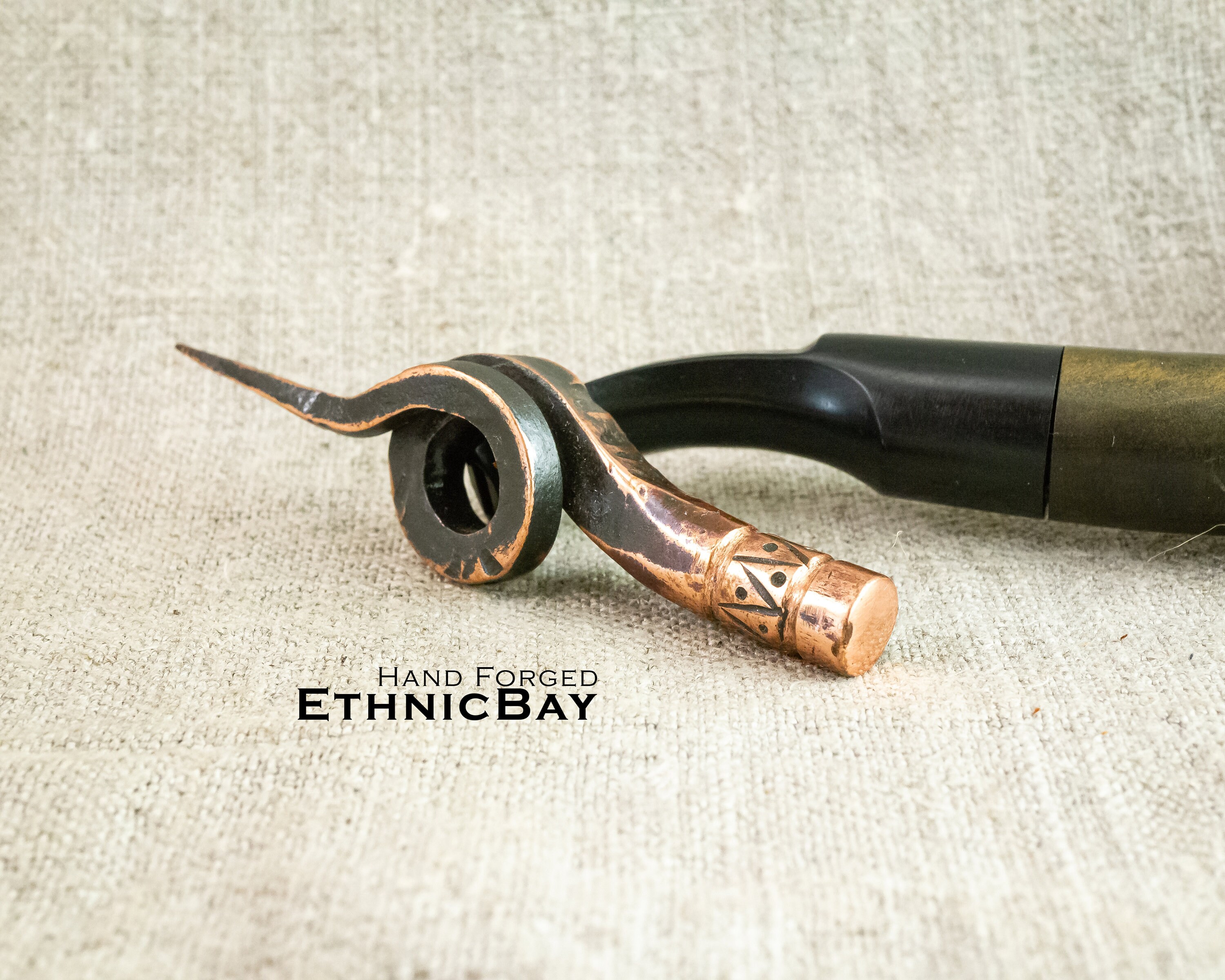 Tobacco Pipe Tool. Copper Handmade Pipe Tamper. Hand Forged - Etsy