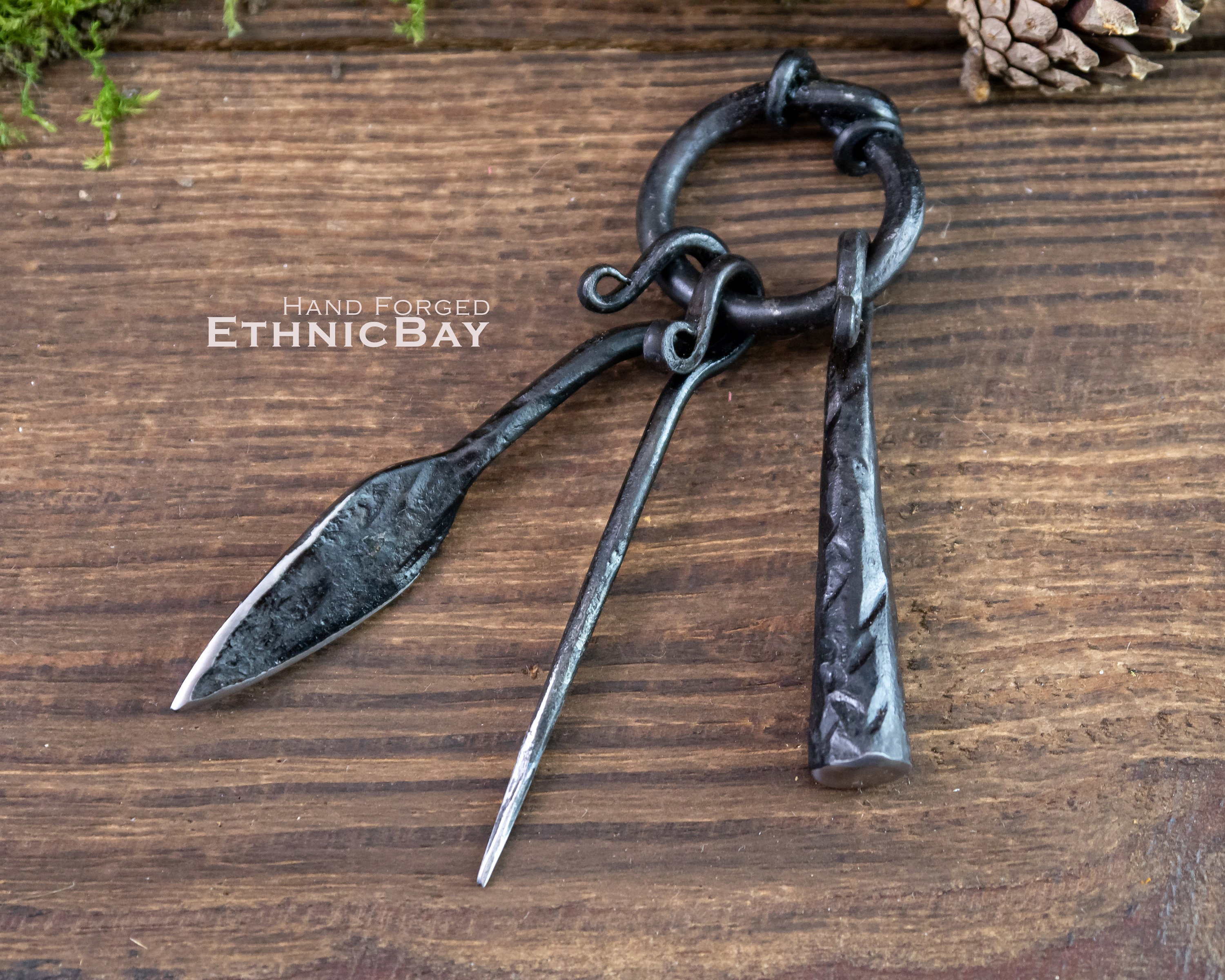 Tobacco Pipe Tamper. Hand Forged Waxed Tobacco Pipe Tool - Etsy