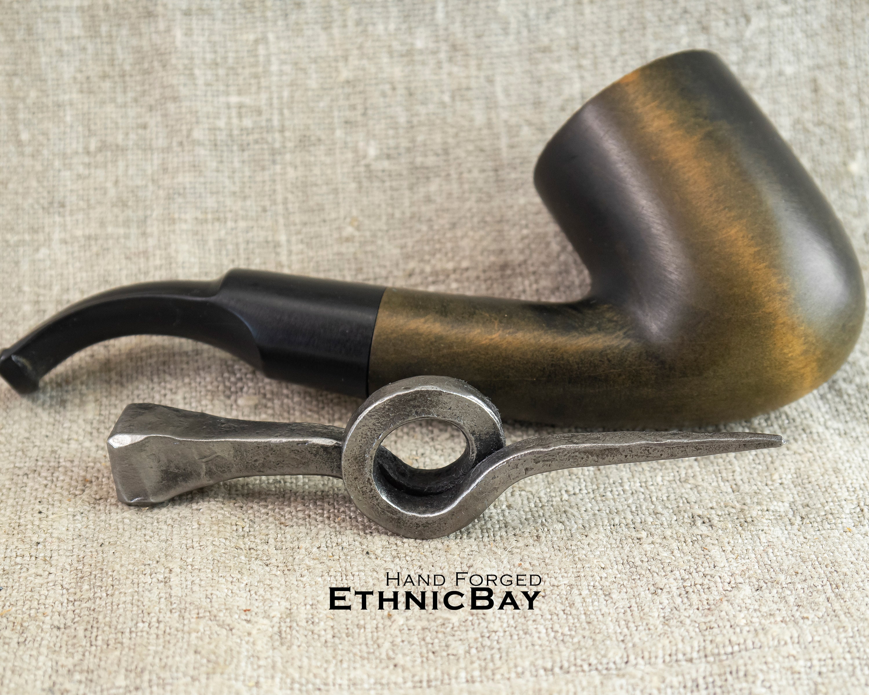 Tobacco Pipe tool. Handmade tamper. Hand Forged smoker tool | Etsy