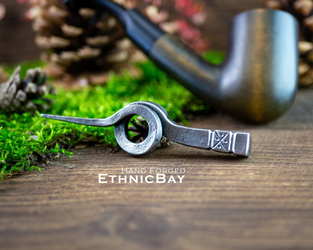 Tobacco Pipe Tool. Handmade Tamper. Hand Forged Smoker Tool - Etsy