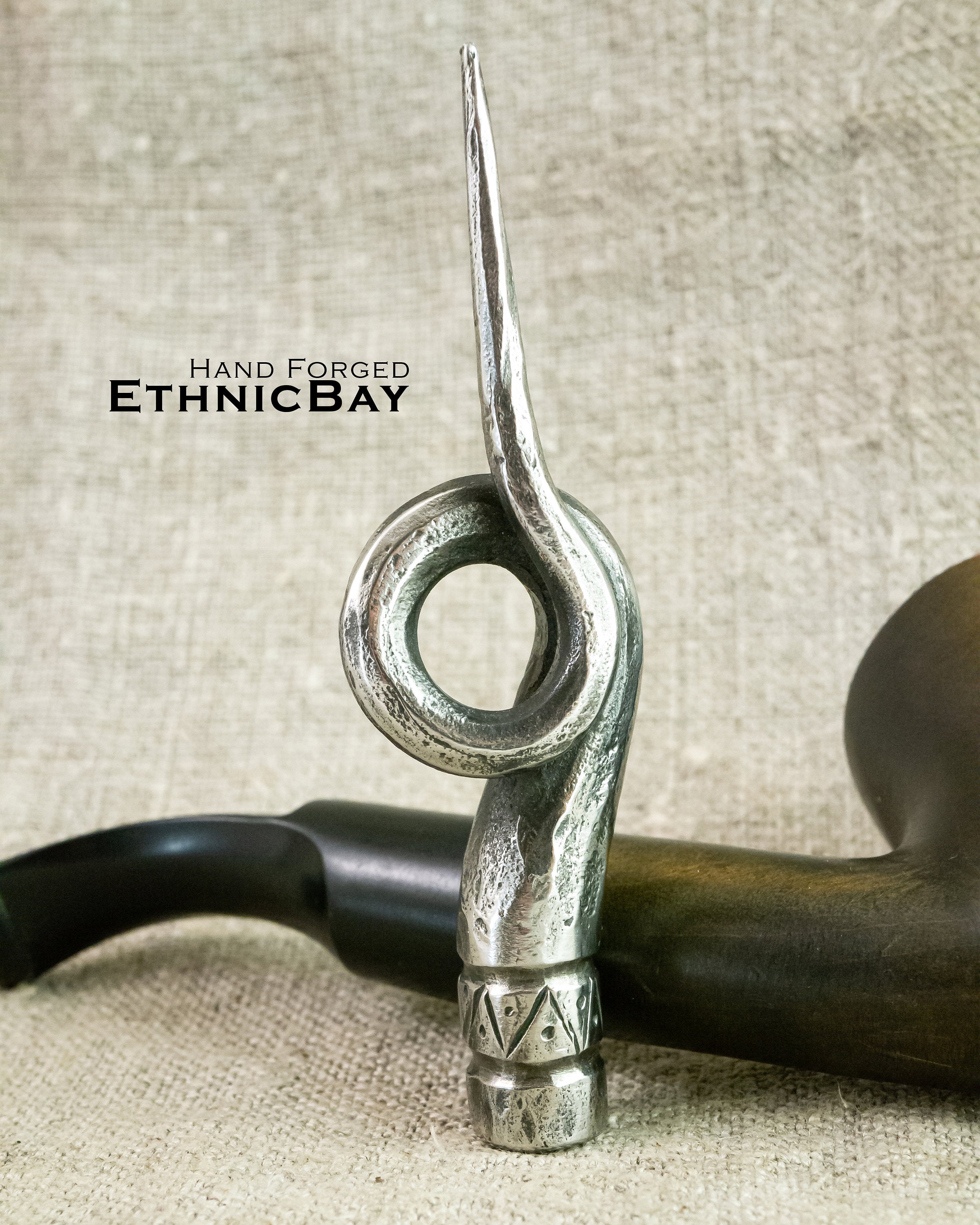 Tobacco Pipe Tool. Stainless Steel Handmade Pipe Tamper. Hand - Etsy