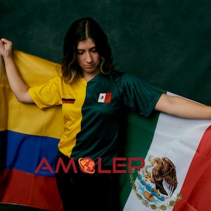 Durable Double Country/nation/combo Half and Half Flag - Customizable ...