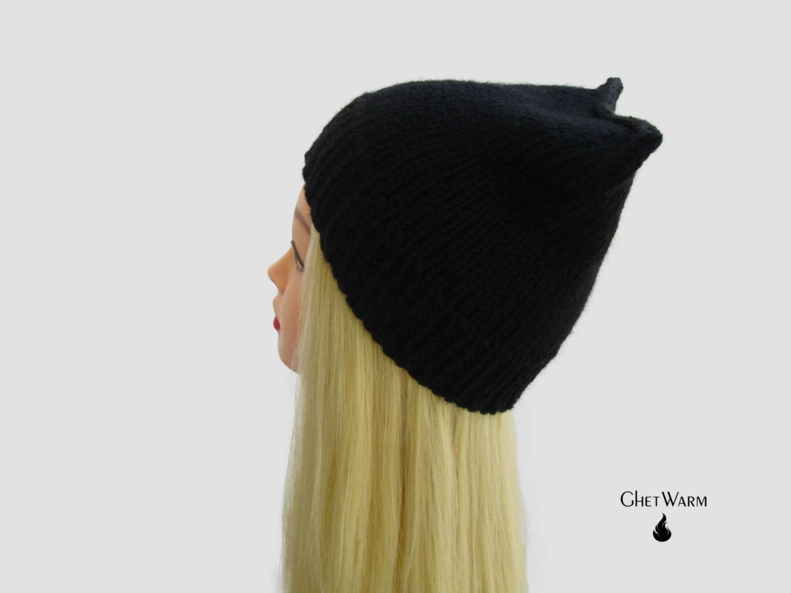 Cat Hat Kitty Ears Hat Cat Beanie Black Cat Hat Animal - Etsy