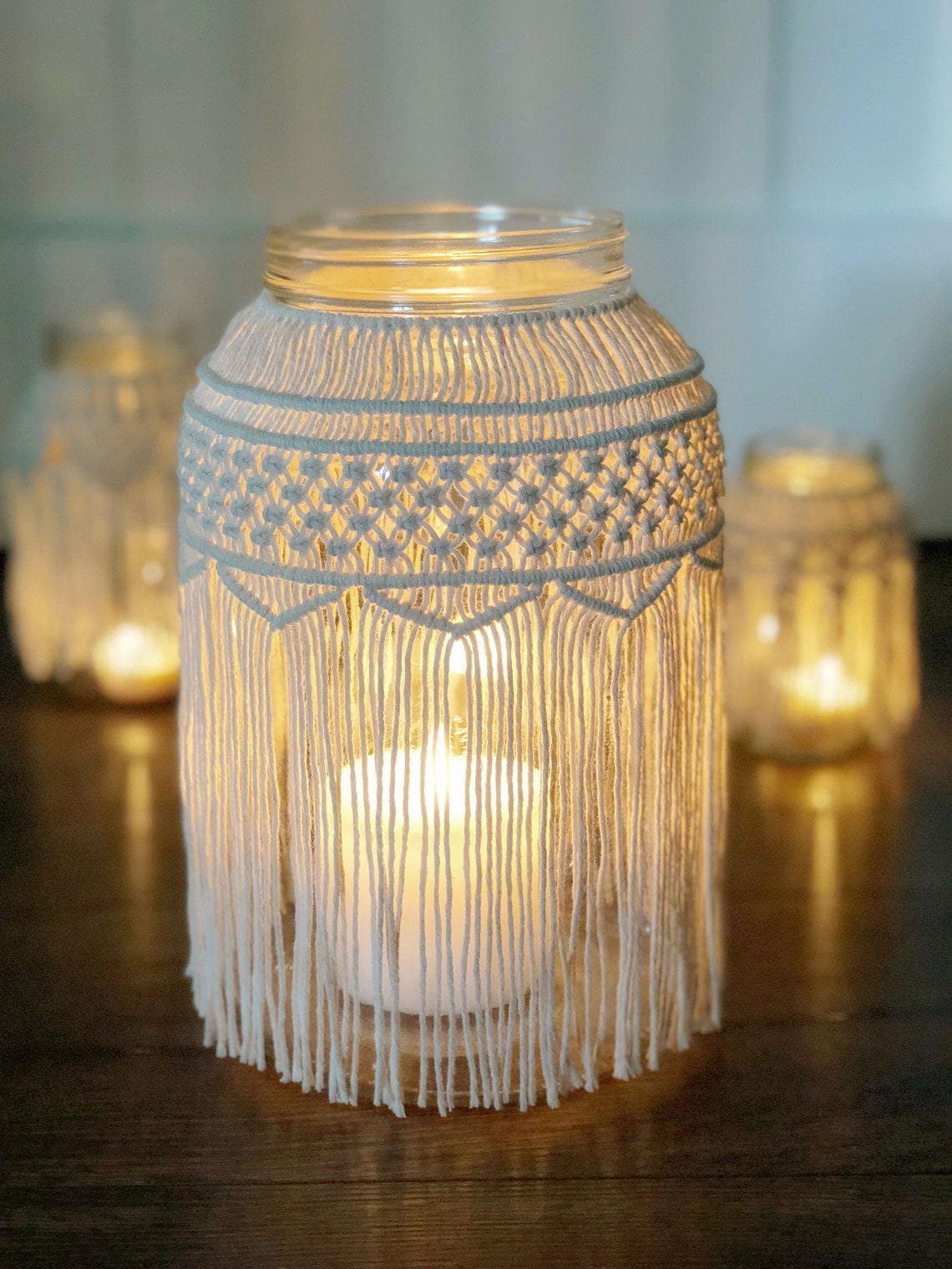 Video Tutorial Large Macrame Jar Pattern - Etsy Canada