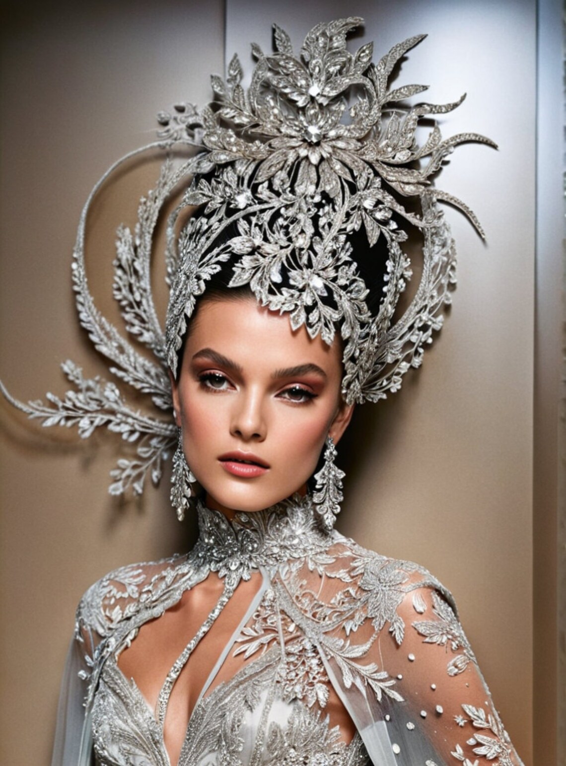 Order Your Glamorous Ceremonial Portrait of the Beauty Queen for Social ...
