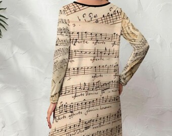 Music Notes Dress | Etsy