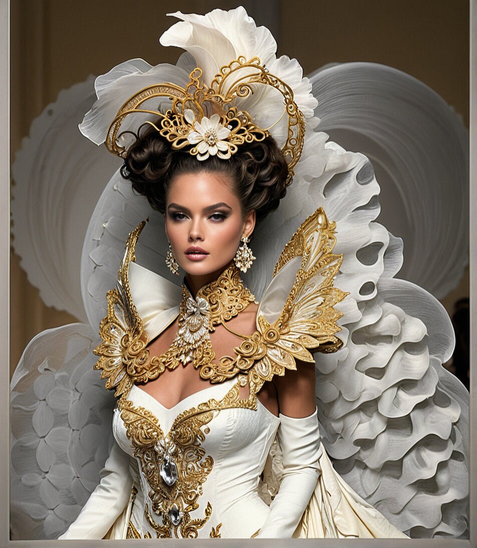 Order Your Glamorous Ceremonial Portrait of the Beauty Queen for Social ...
