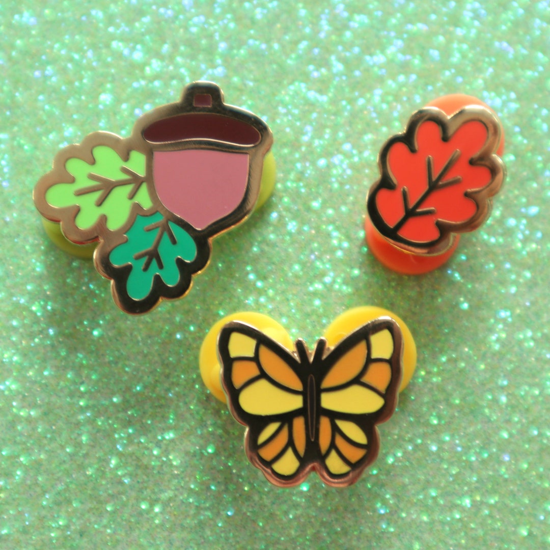 Woodland Mini Pin Set - Etsy