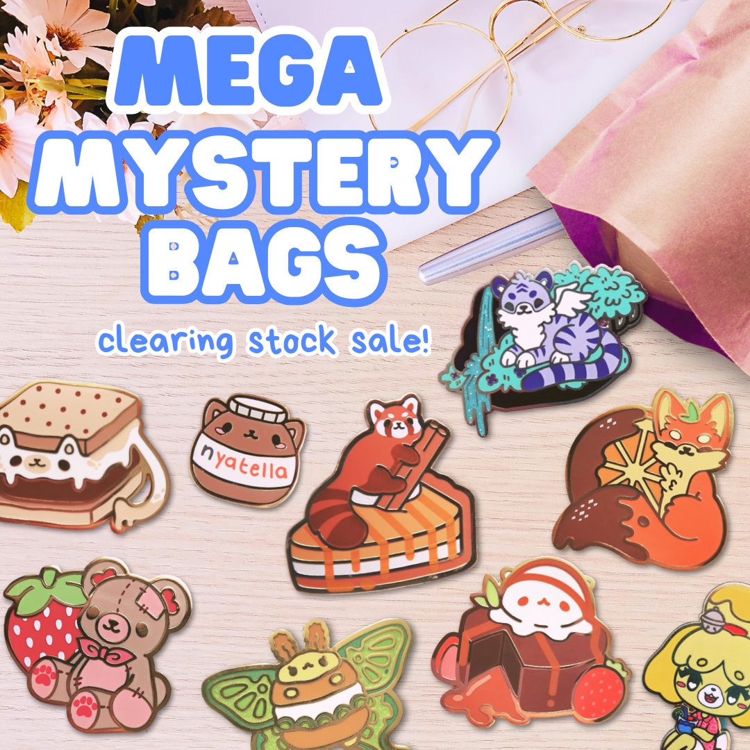 MEGA Pin Mystery Bags - Etsy