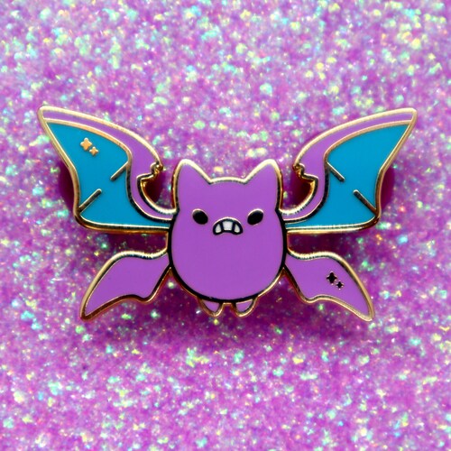 Portrait of a Royal Bat Series 1 Collectable Enamel Pin | Etsy