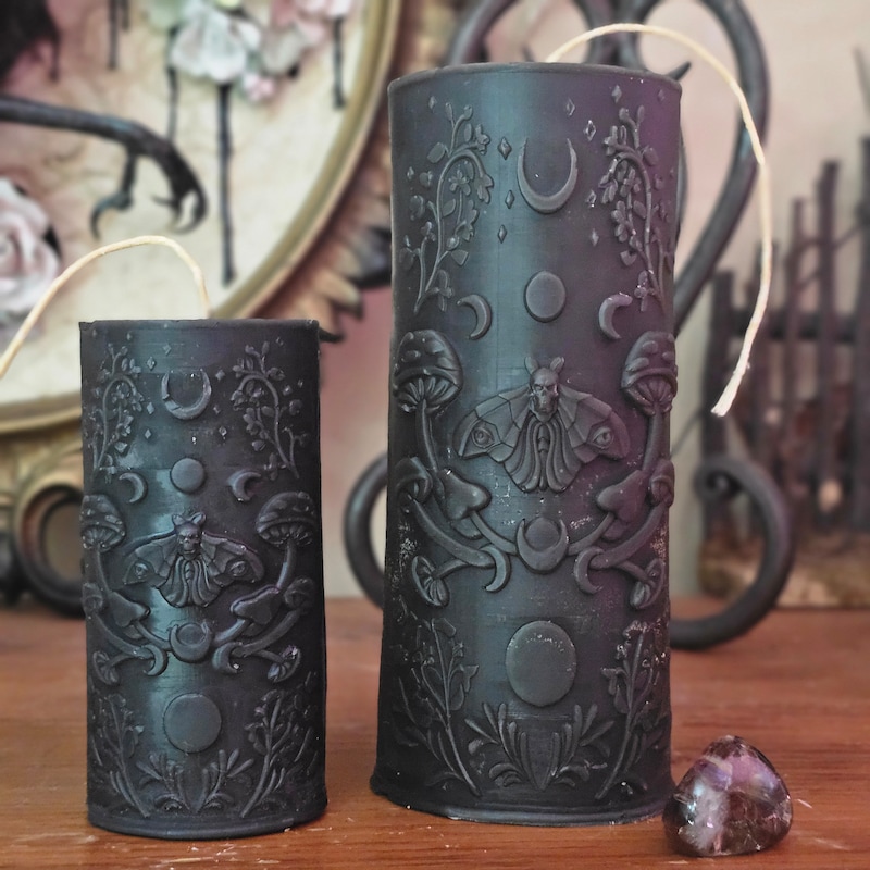 White Monster Candles - Etsy