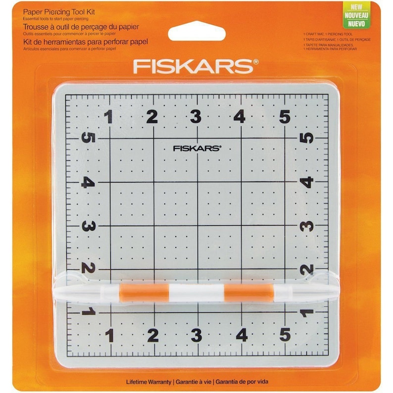 Fiskars 118860-1001 Paper Piercing Tool Kit - Etsy