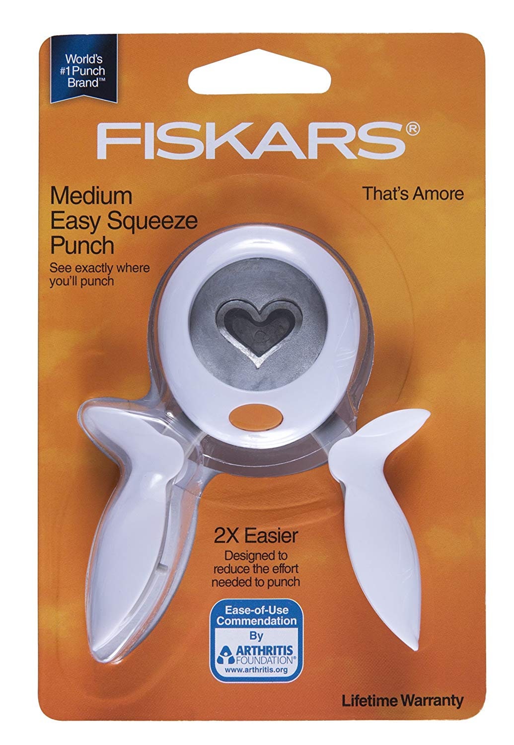 Fiskars 174420-1001 That's Amore Heart Squeeze Punch - Etsy