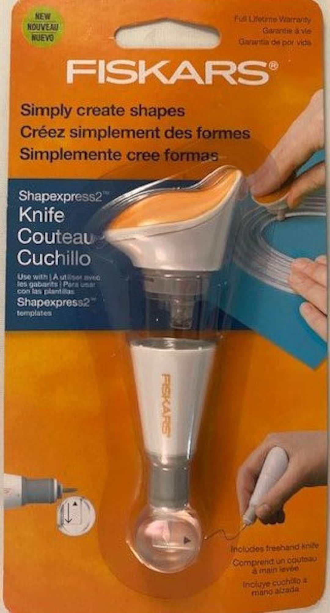 Fiskars 158140-1002 Shapexpress 2 Knife - Etsy