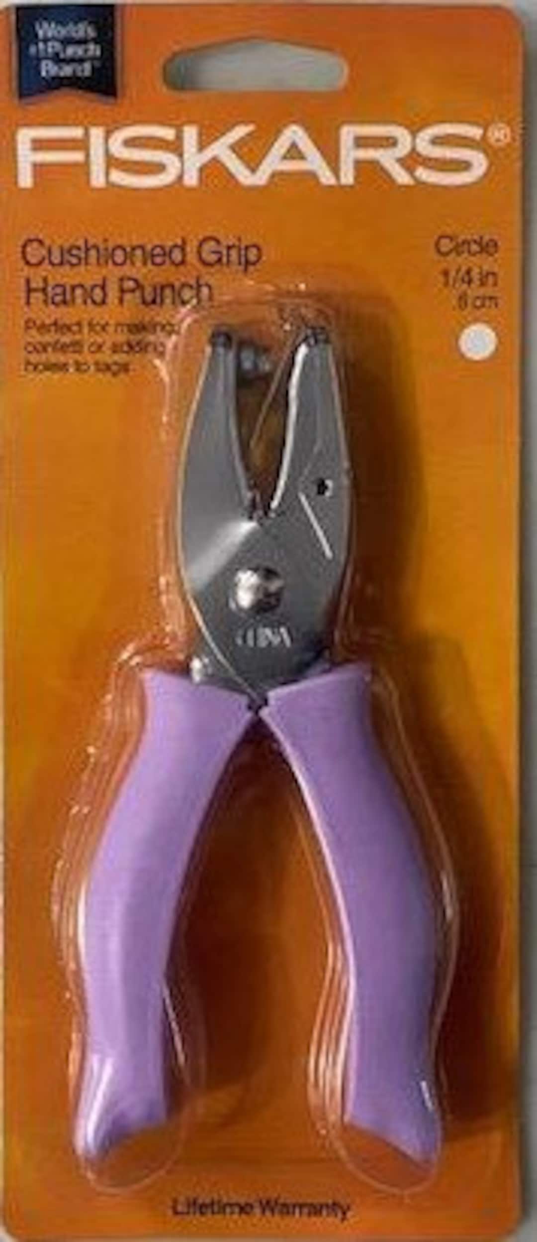 Fiskars 123670-1001 1/4" Circle Hand Punch 23527097J - Etsy