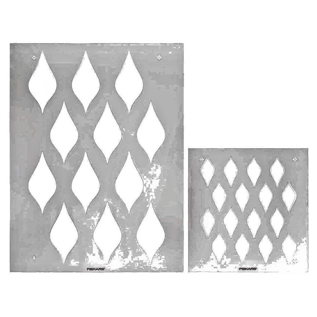 Fiskars 118850-1001 Roped Decorative Stencil Set - Etsy UK