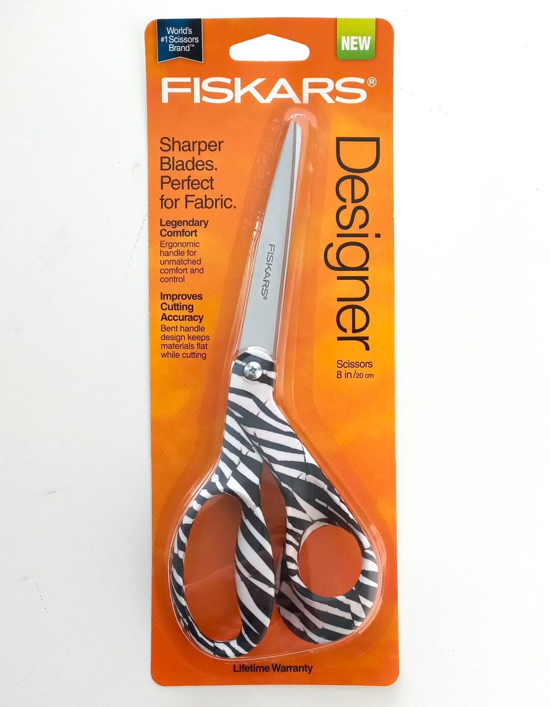 Fiskars 194522-1003 Zebra Print Designer 8" Scissors - Etsy