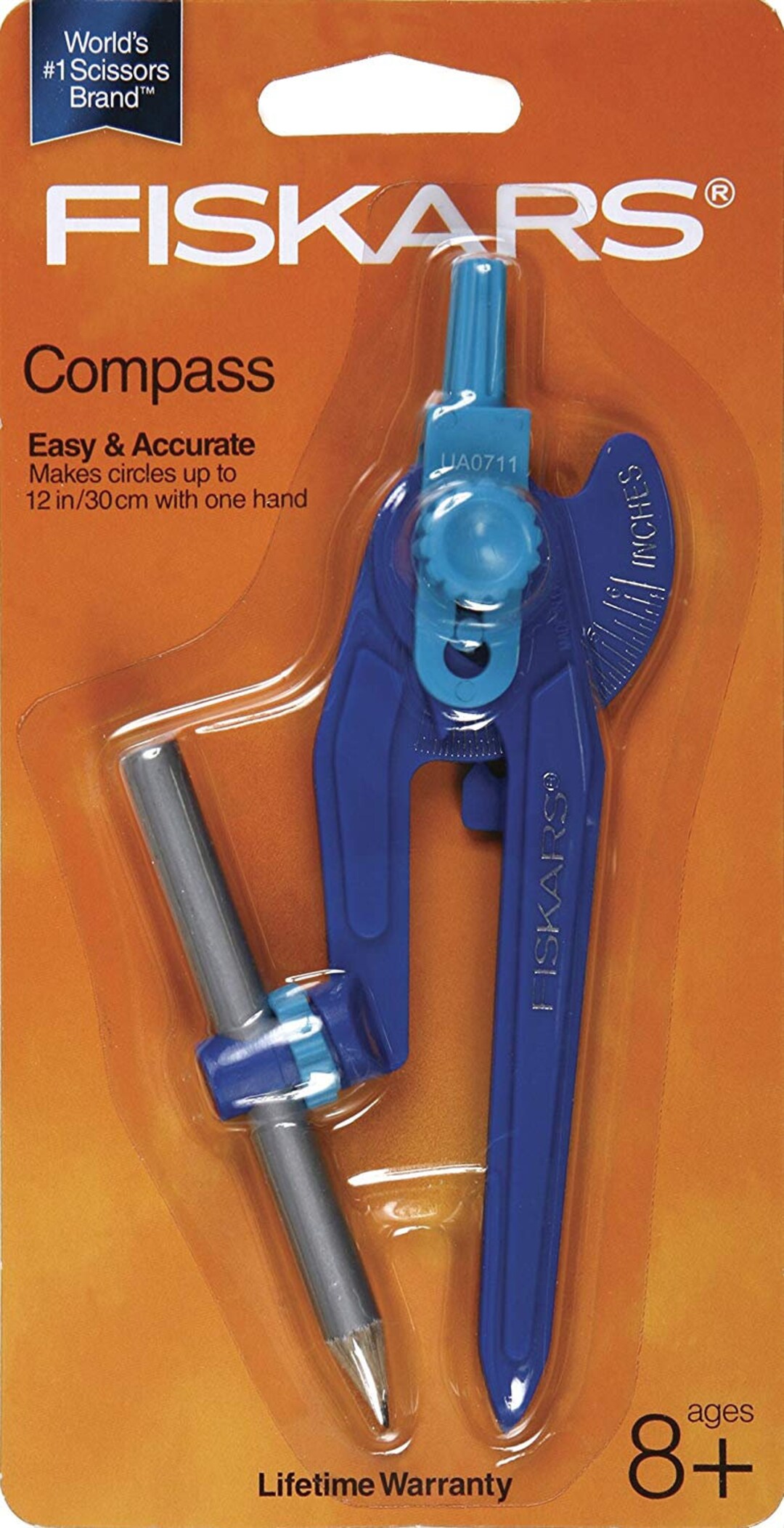 Fiskars 12-95300J Plastic Compass (ages 8+) (assorted Colors) - Etsy