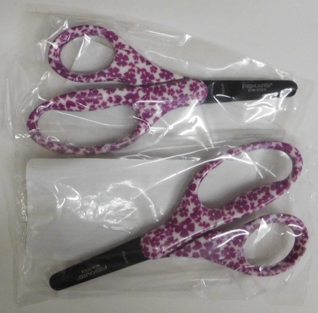 Fiskars 124162-1014 5" Designer Non-stick Blunt-tip Kids Scissors ...