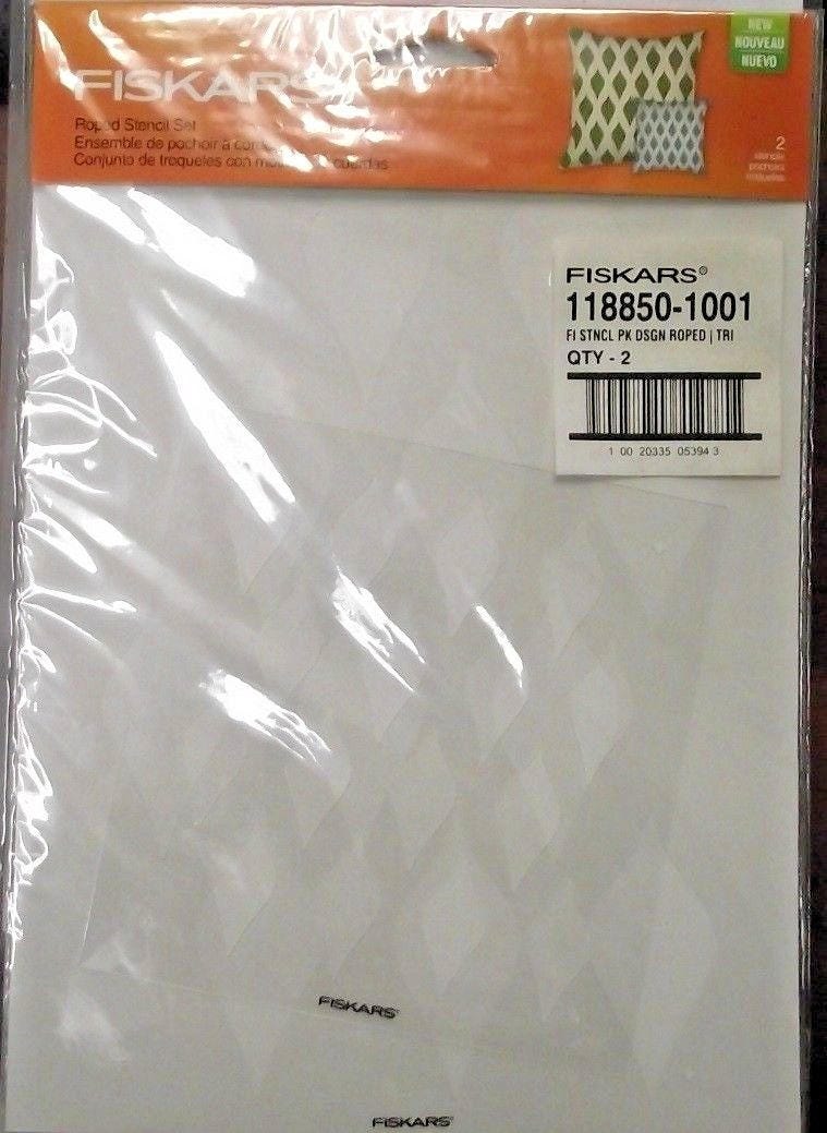Fiskars 118850-1001 Roped Decorative Stencil Set - Etsy UK