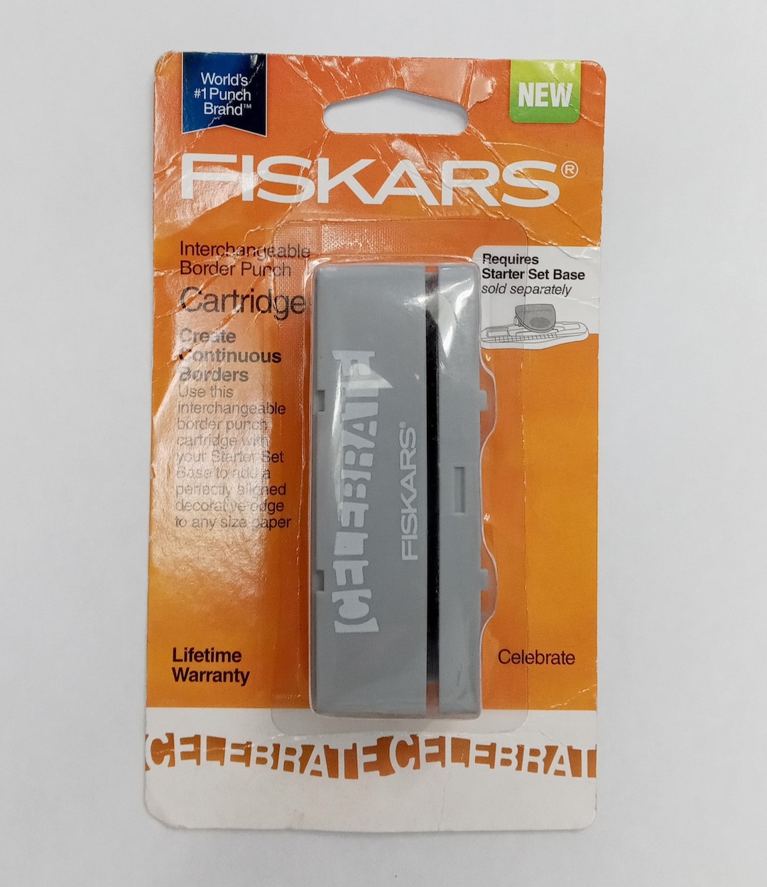 Fiskars 101820-1001 Interchangeable Border Punch Cartridge celebrate - Etsy