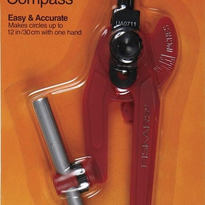 Fiskars 12-95300J Plastic Compass (ages 8+) (assorted Colors) - Etsy