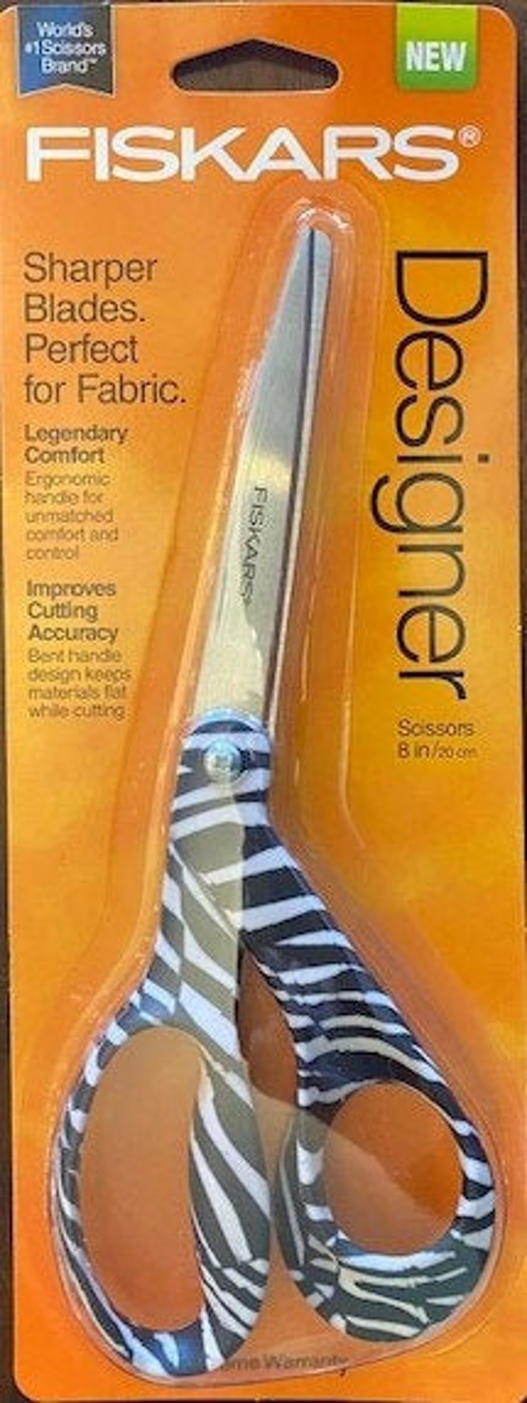 Fiskars 194522-1003 Zebra Print Designer Scissors 8 - Etsy