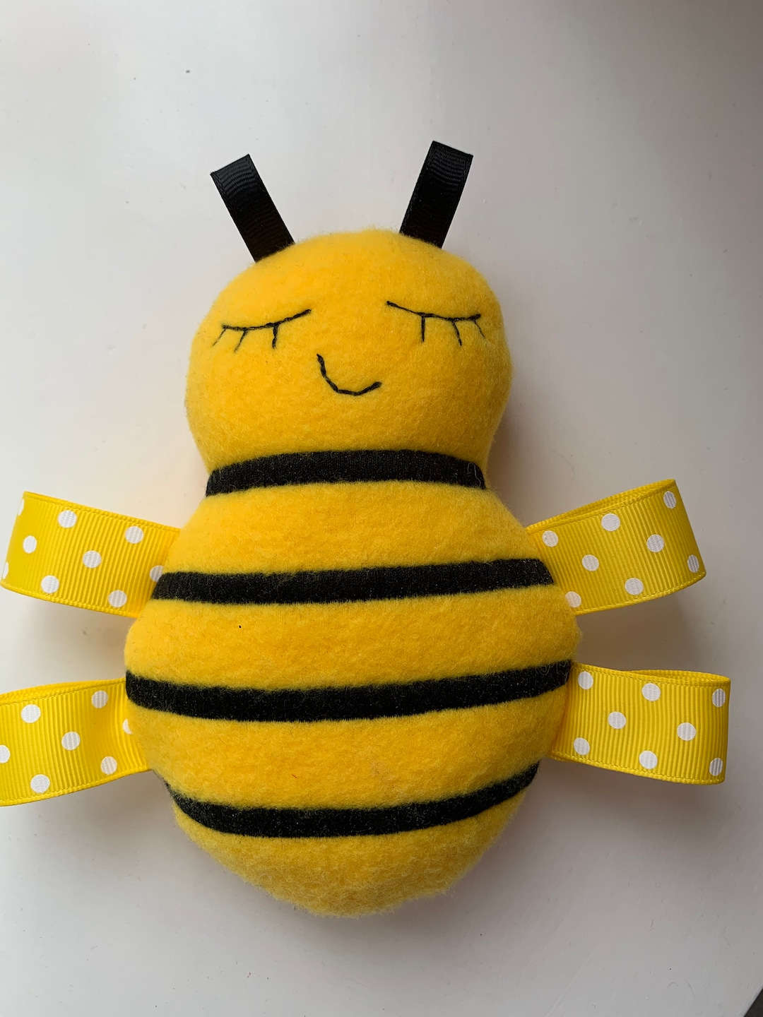 Bumblebee Toy, Baby Toy, Fleece Bee Toy, Soft Bumblebee Toy - Etsy