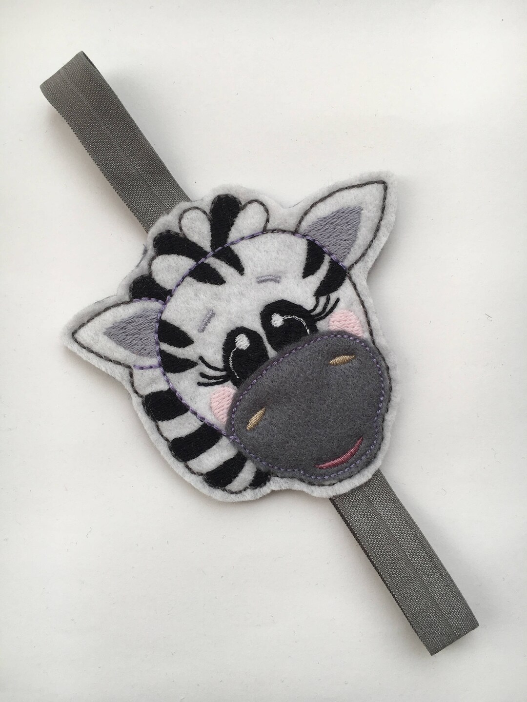 Zebra Bookmark, Zebra Bookband - Etsy