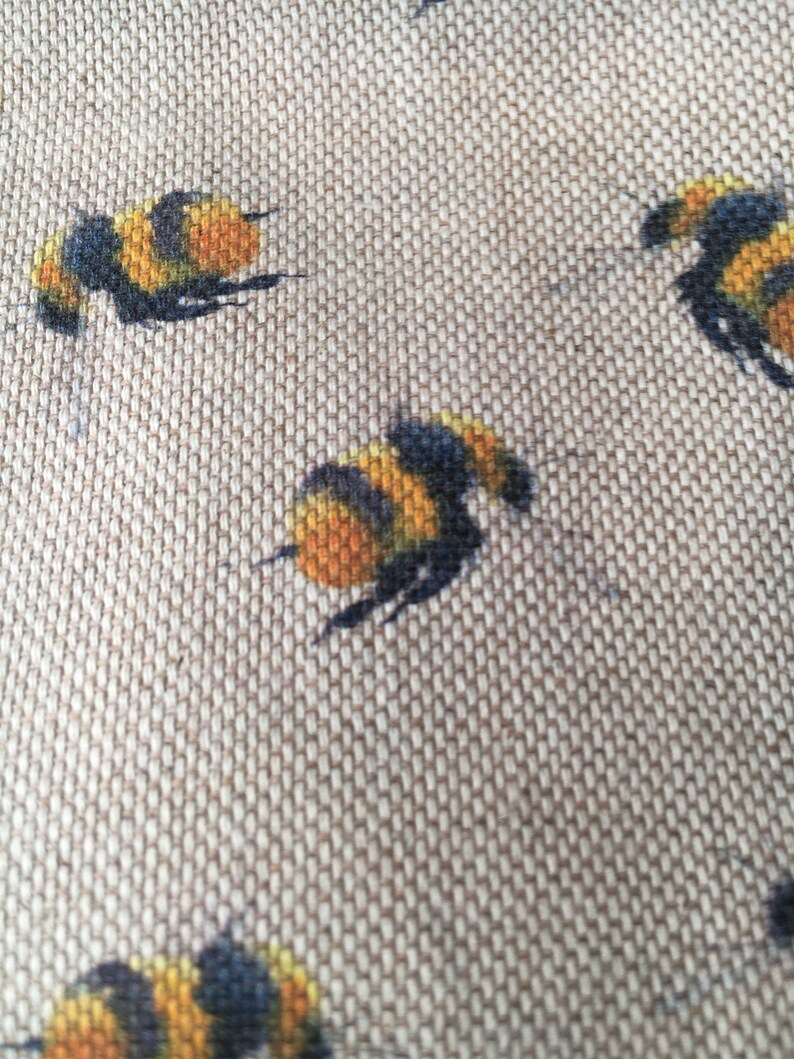 Bumblebee Fabric Pencil Case Handmade Bee Make-up Bag Bee | Etsy