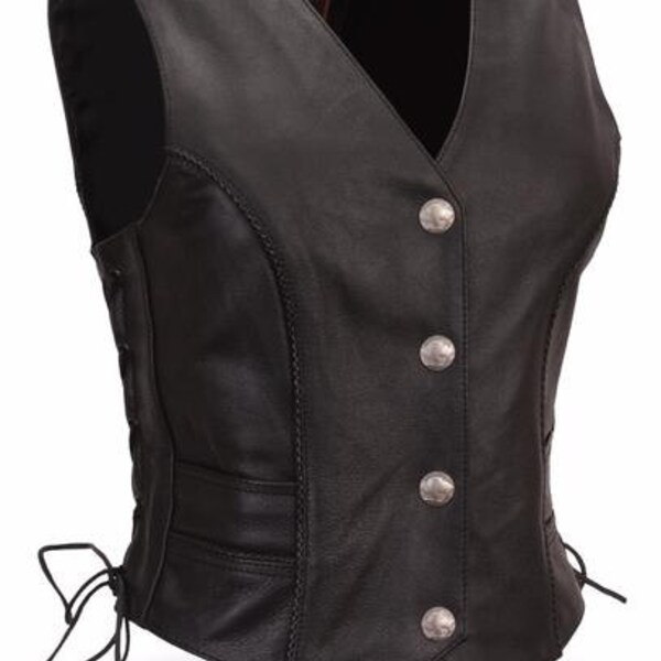 Womens Biker Vest - Etsy