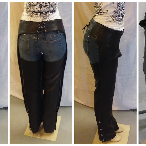 Leather Assless Chaps - Etsy