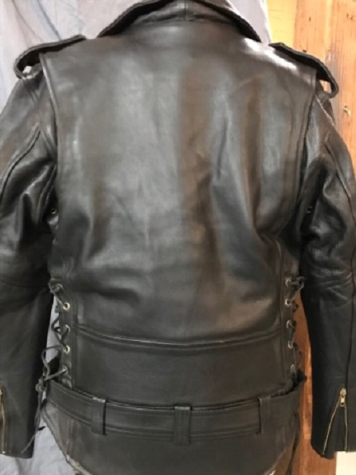 Men's Thick Heavy Biker Jacket - Sizes 36, 40 - Etsy UK
