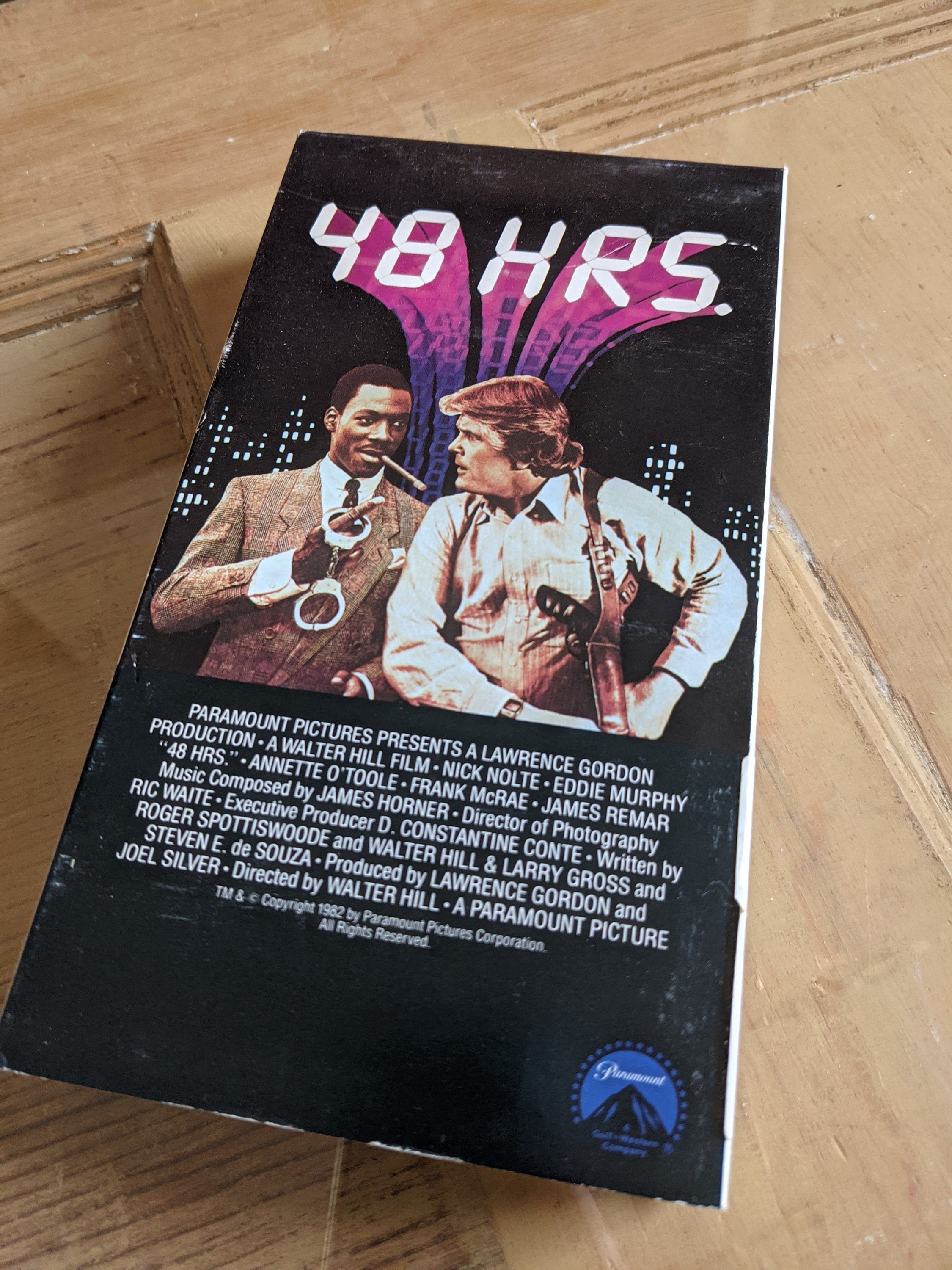 48 Hrs. (VHS) - 1982 - Paramount Home Video - Etsy