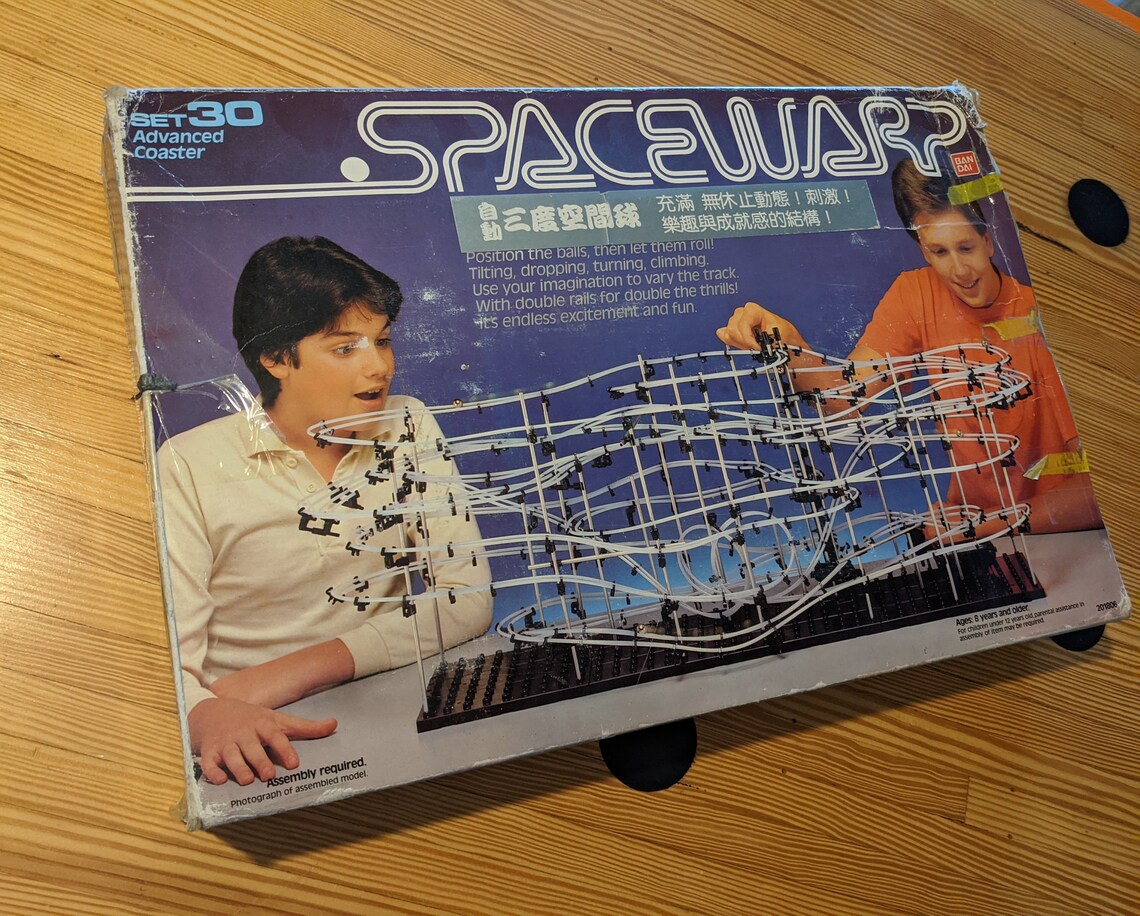 Spacewarp (space Warp: Set 30 Advanced Coaster) - A Ban Dai Toy - Etsy