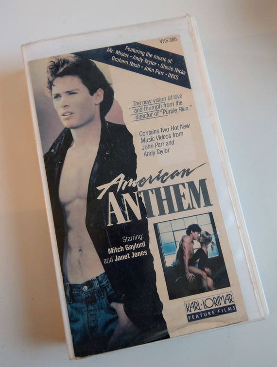 American Anthem VHS 1986 A film by Albert Magnoli Purple | Etsy