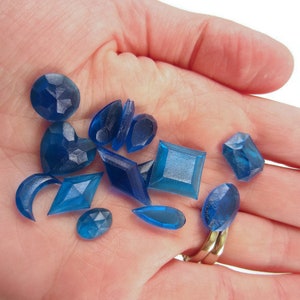 Forehead Gem, Earring Gem, Flat Back Jewel, Raven, Cosplay, Costume ...