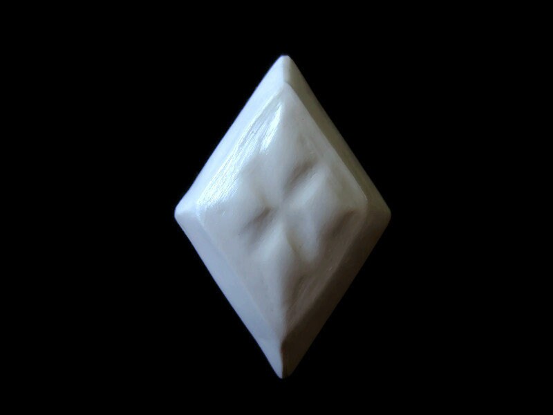 Large Faceted Rhombus Gem Flat Back Jewel Resin Diamond | Etsy